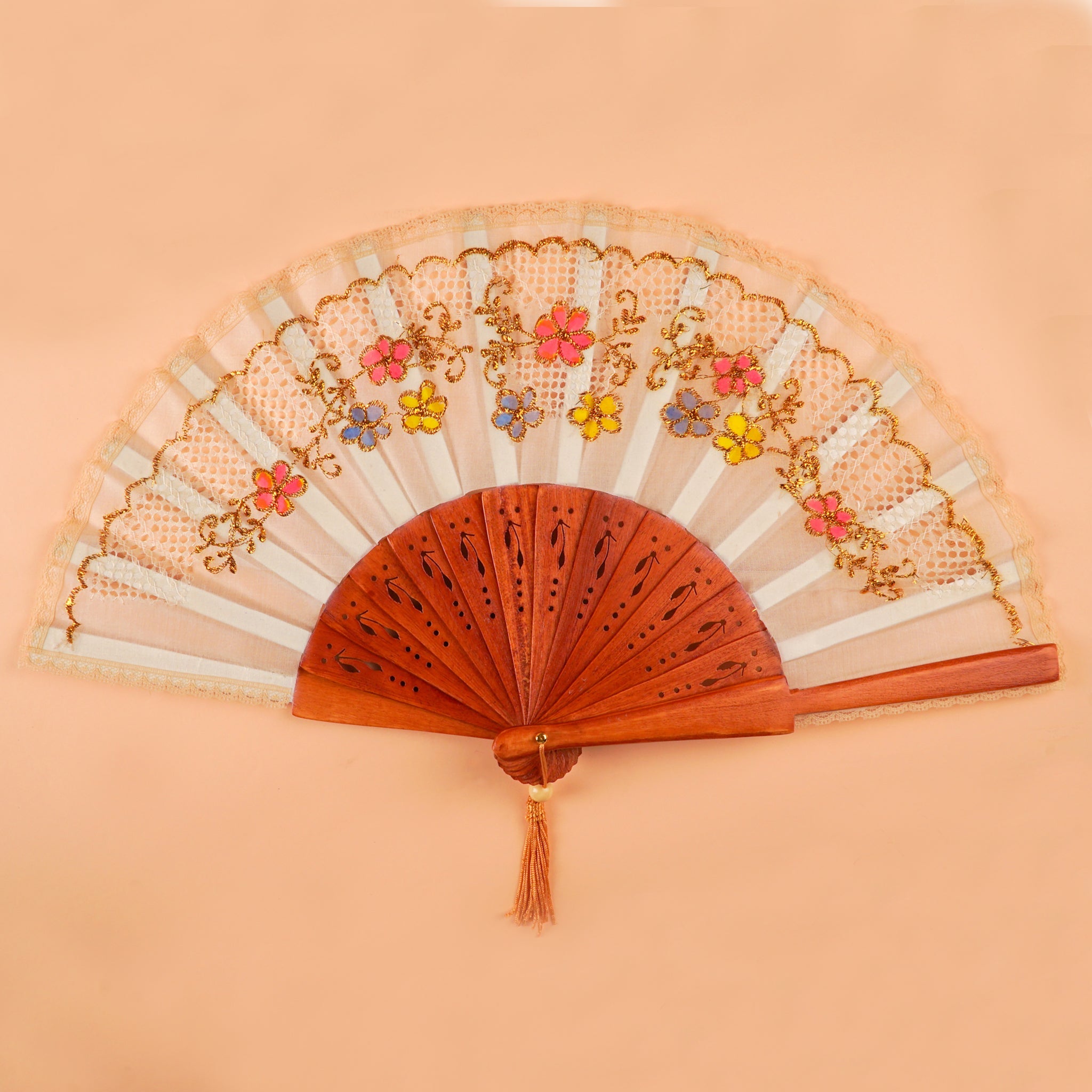 Jusi Hand Painted Fans – TESOROS