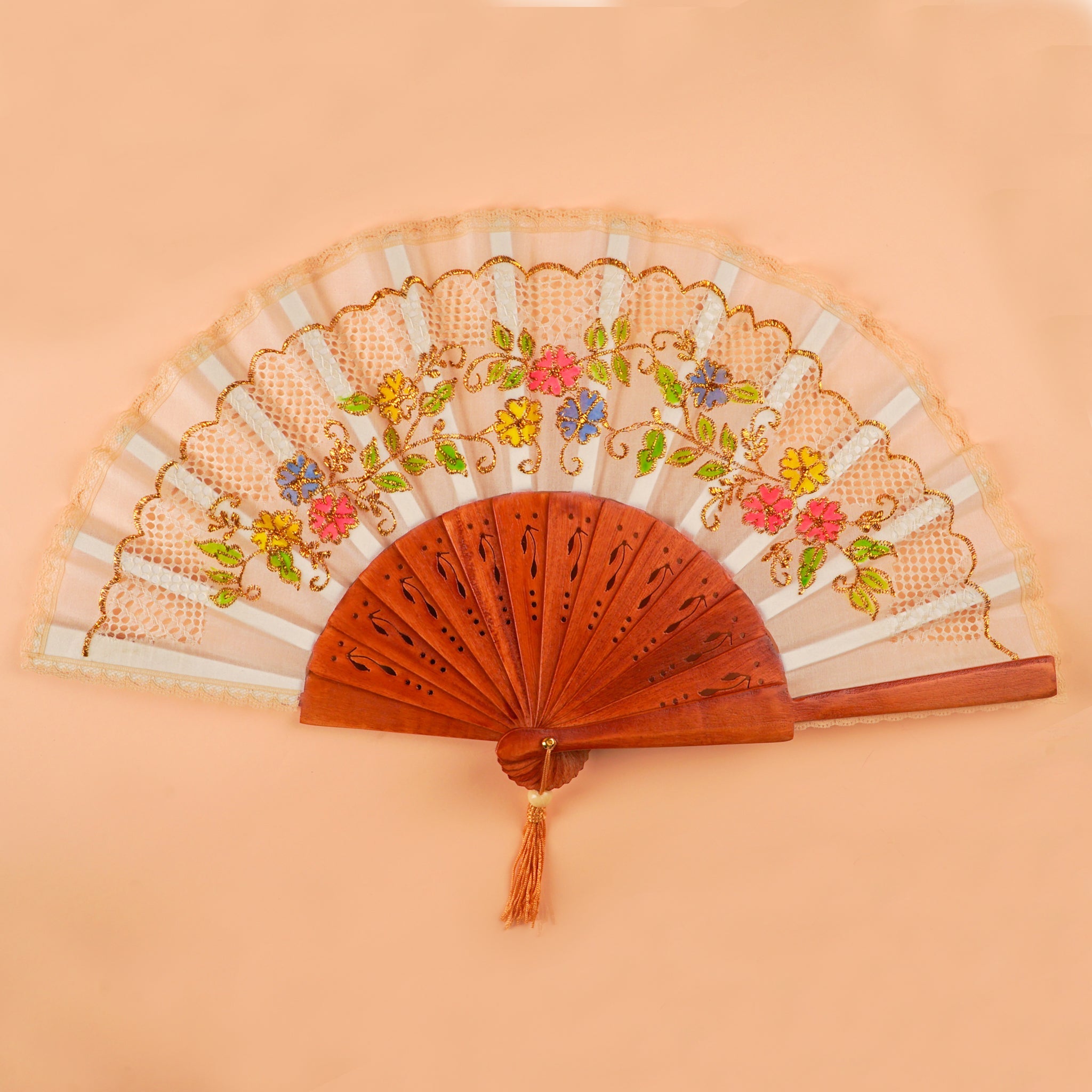 Jusi Hand Painted Fans – TESOROS