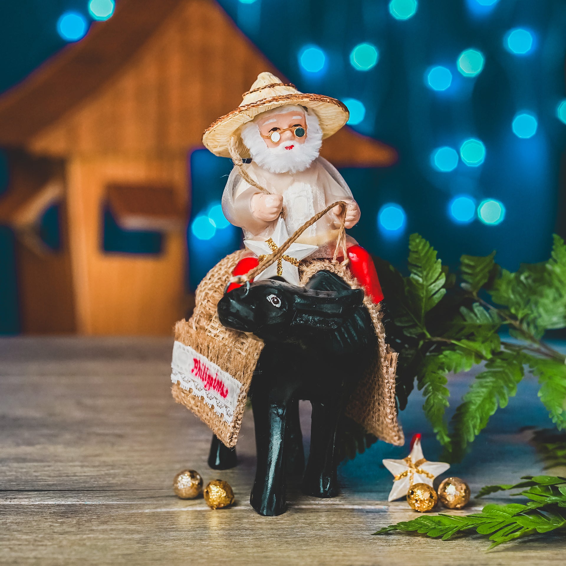 Filipino Santa Claus - Carabao w/ Star – TESOROS