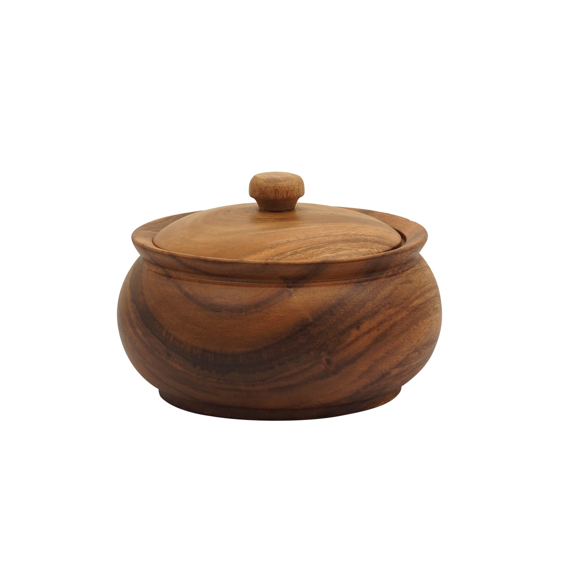 Acacia Rice Pot Plain – TESOROS