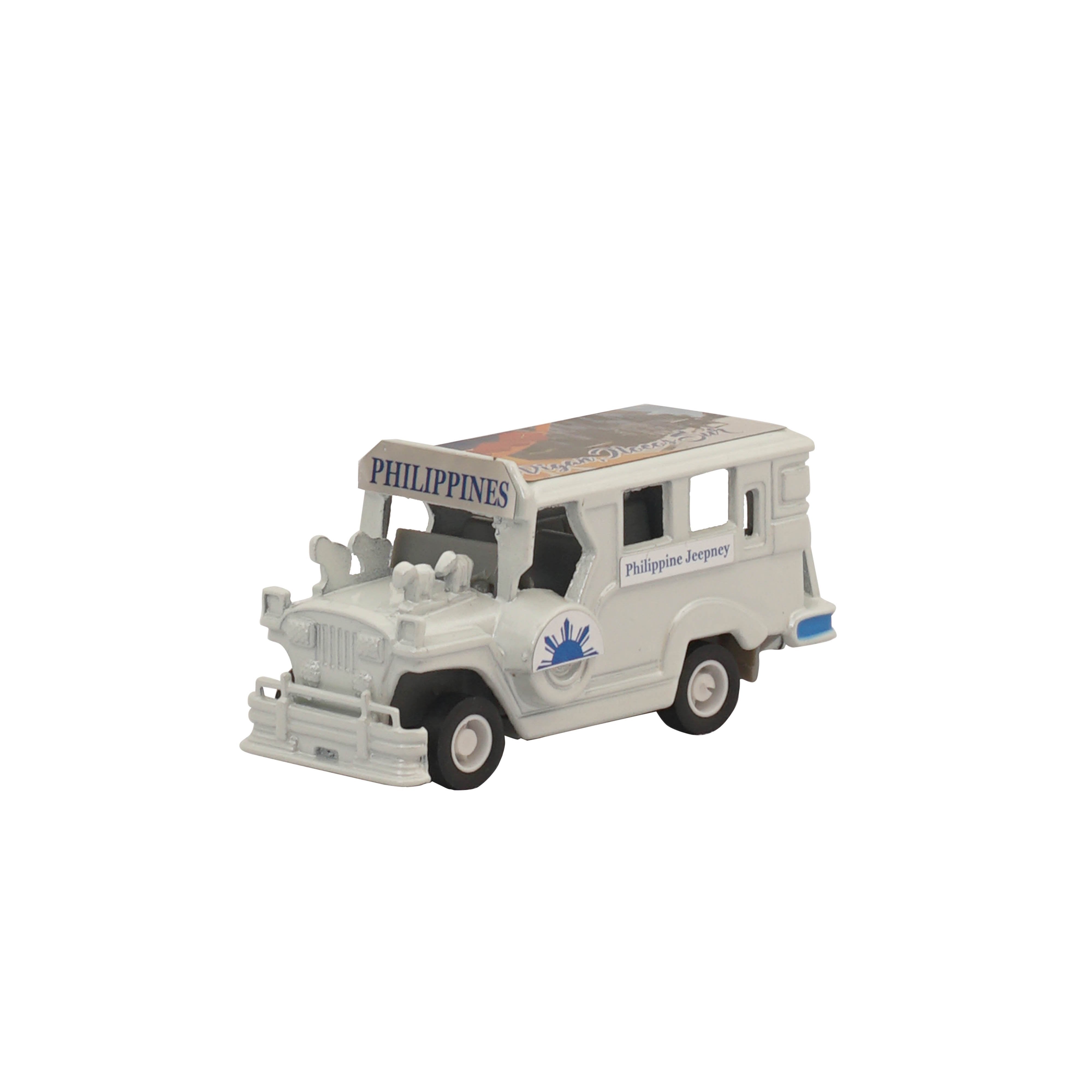 Philippine Jeepney Mini - White – TESOROS
